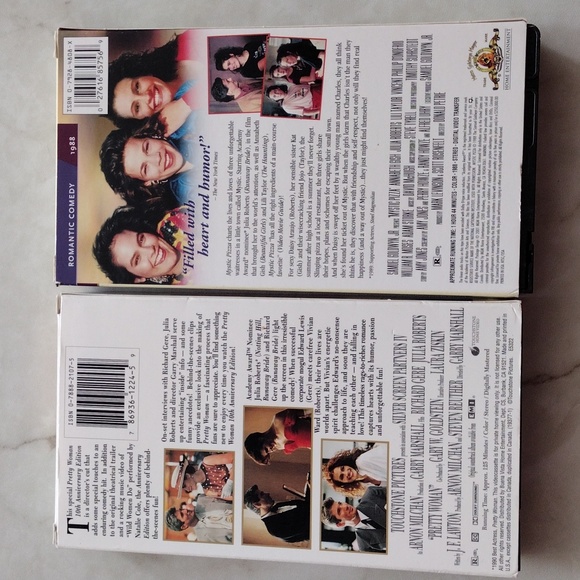 Other | Two Julia Roberts Vhs Movies | Poshmark
